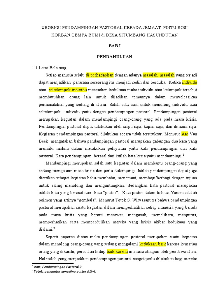 Pendampingan | PDF | Kesehatan Holistik | Agama & Spiritualitas