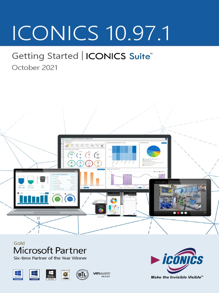 ICONICS Product Suite Getting Started Guide | PDF | Microsoft Windows | Installation (Computer ...
