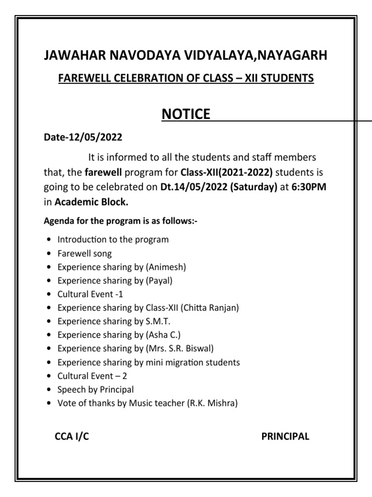 Jawahar Navodaya Vidyalaya | PDF