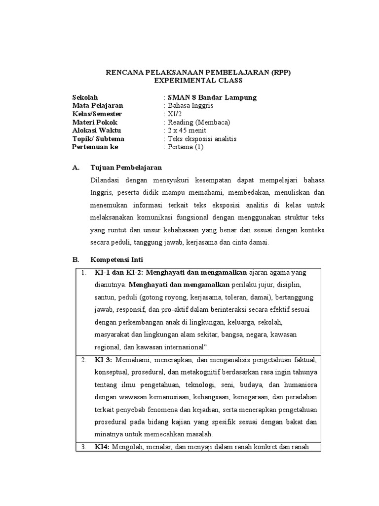 RPP Pertemuan 1 Winda | PDF