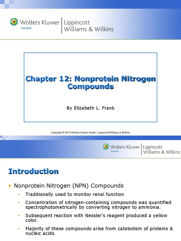 Chapter 12 | PDF | Creatinine | Kidney