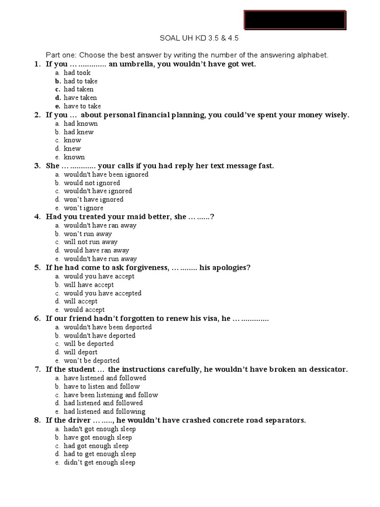 Soal UH KD 3.5 & 4.5 (22 Nop) | PDF | Language Arts & Discipline Soal UH KD 3.5 & 4.5 (22 Nop) | PDF | Language Arts & Discipline