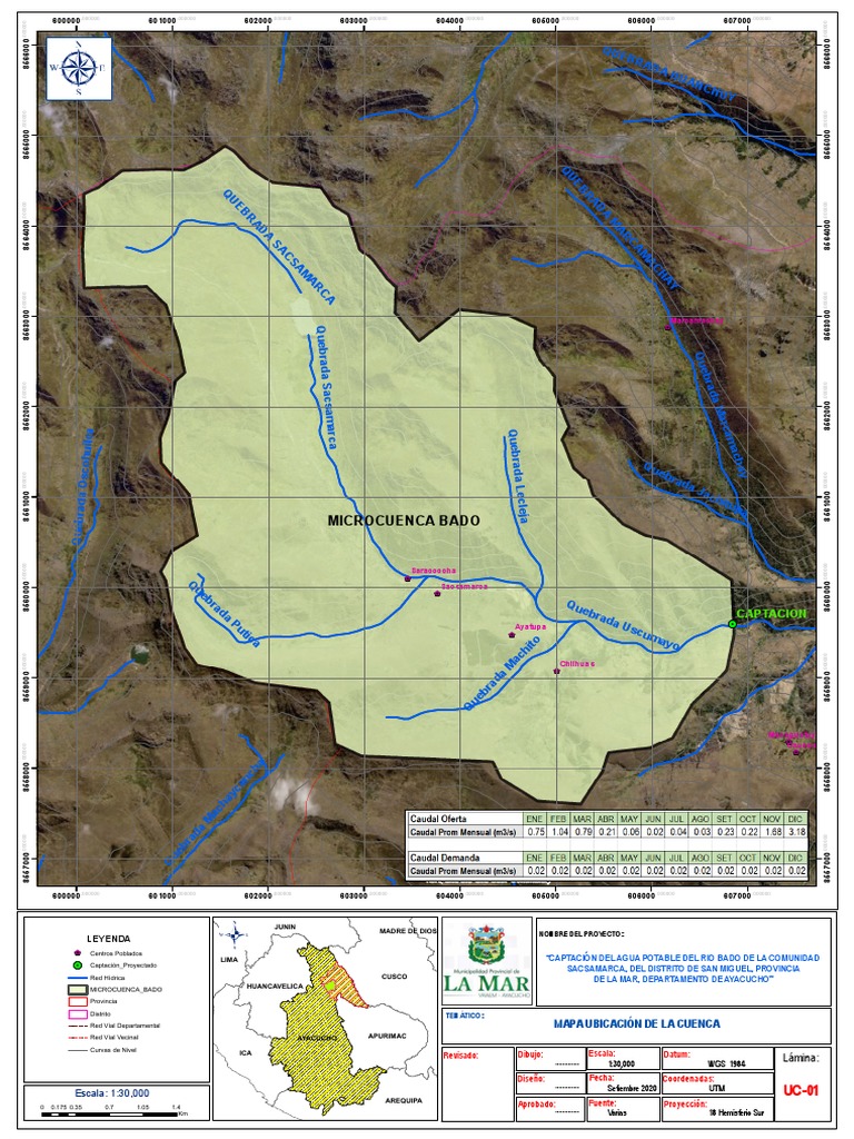 7.1 Mapa_Ubicaciòn de la Cuenca | PDF