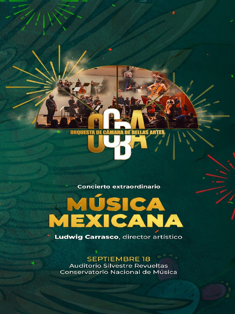 OCBA ProgramaMusicaMexicana | PDF | Sinfonía | México