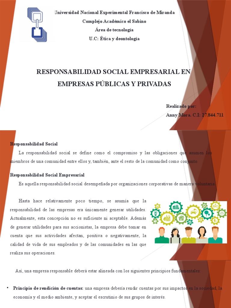 Responsabilidad Social Empresarial | PDF | Responsabilidad social corporativa | Business