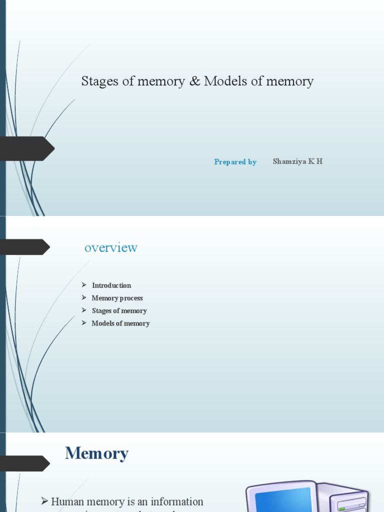 Memory 1 | PDF | Memory | Cognitive Science