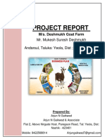 Goat Farming Project Report | PDF | Meat | Agriculture