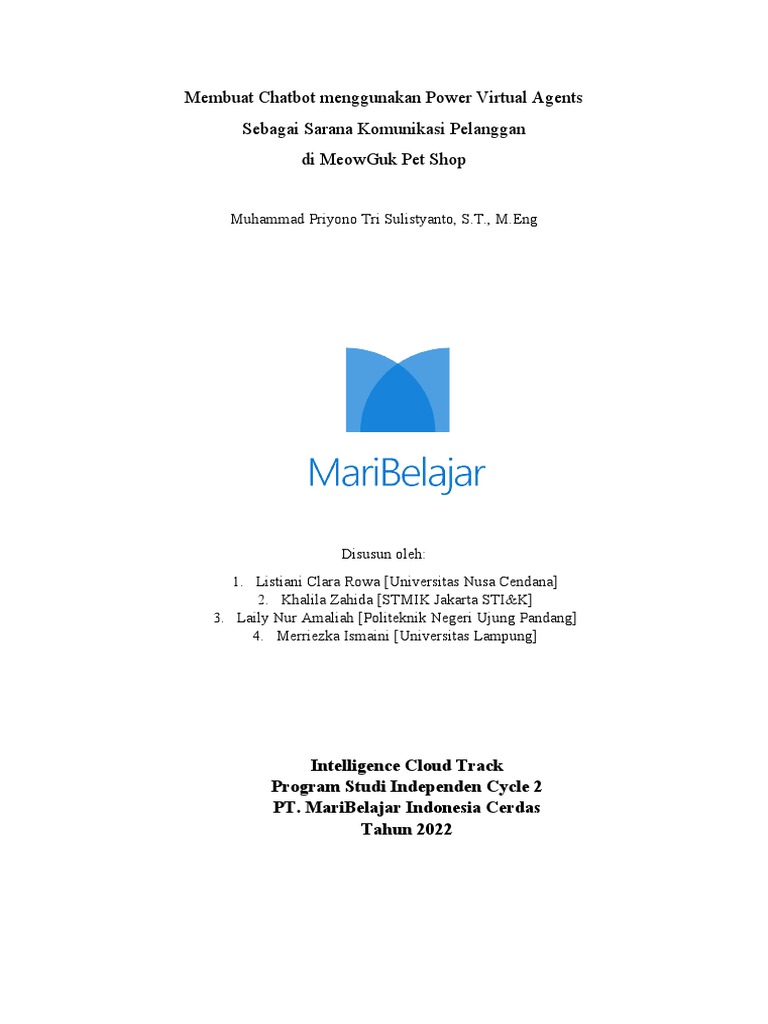 Laporan Capstone Project Kelompok 11 Stego | PDF