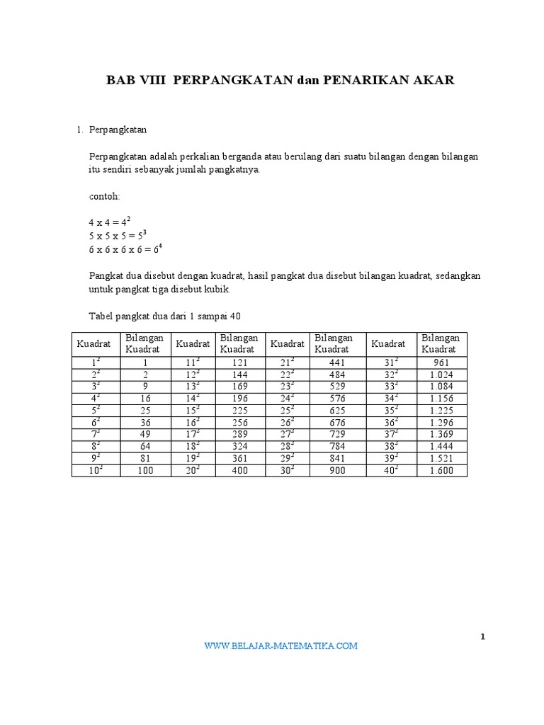 BAB VIII PERPANGKATAN Dan PENARIKAN AKAR | PDF