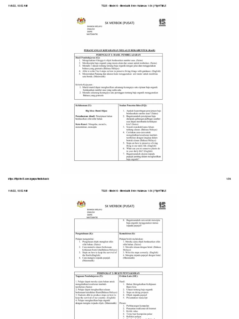TS25 - Modul 6 - Membalik Buku Halaman 1-34 - FlipHTML5 | PDF
