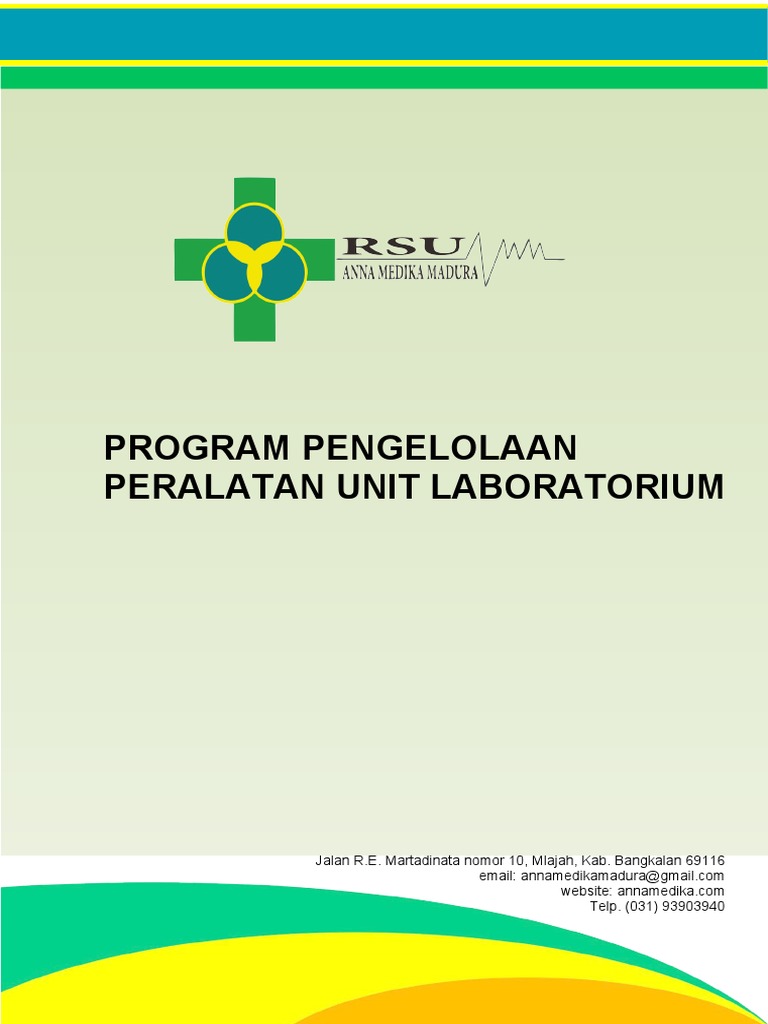 Program Pengelolaan Peralatan Unit Laboratorium RSU Anna Medika Madura | PDF