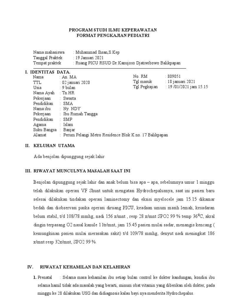 Askep Anak | PDF | Pengembangan Diri | Kesehatan Holistik