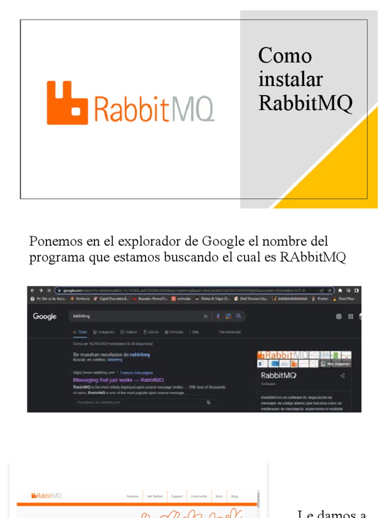 Instalacion de Rabbit MQ | PDF | Crecimiento personal y profesional ...