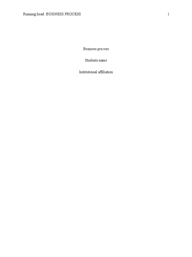 Business Process Chapter 8 | PDF | Business Process | Enterprise ...
