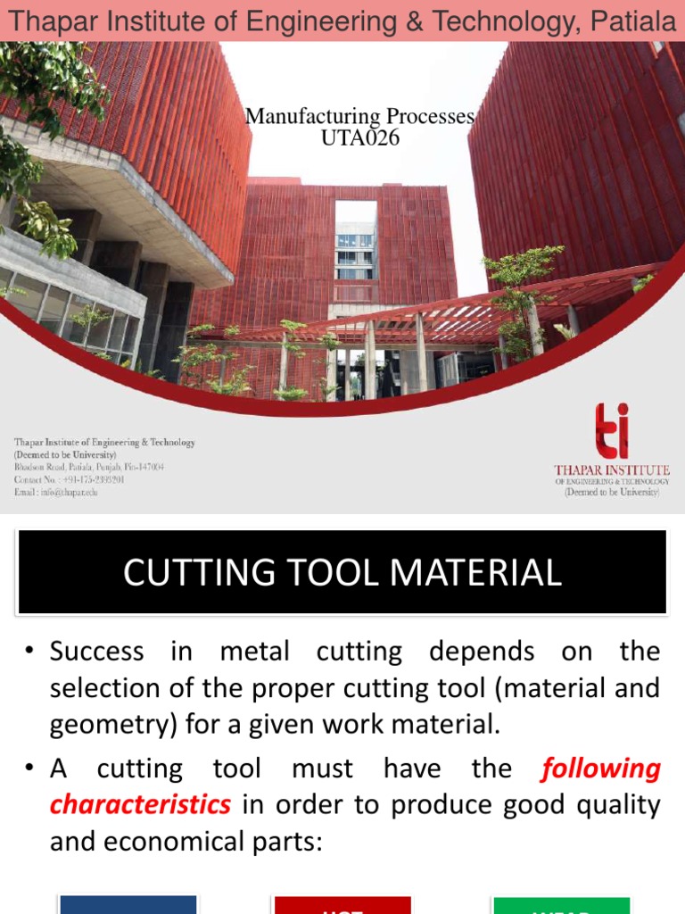 L9 Tool Material | PDF | Wear | Metalworking