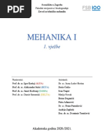 Mehanika Vježbe | PDF