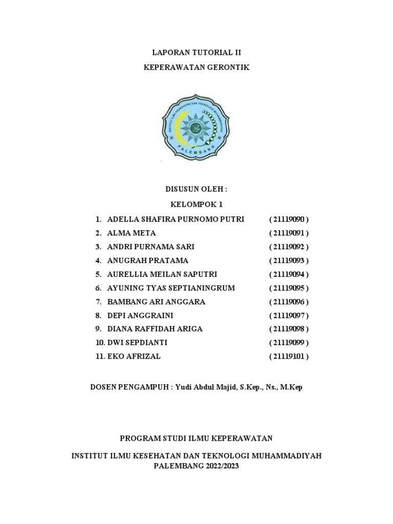 Laporan Tutorial II | PDF