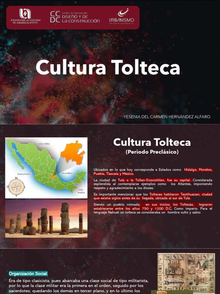 Cultura Tolteca | PDF | Mesoamérica | Cultura de las Americas