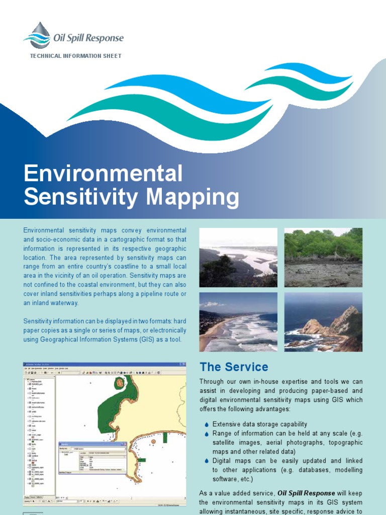 Environmental Sensitivity Mapping | PDF | Geographic Information System ...