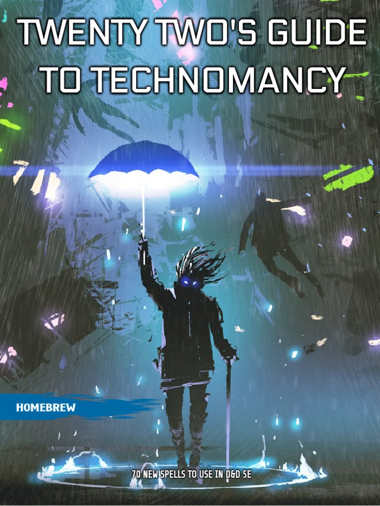 Twenty Two's Guide To Technomancy | PDF | Artificial Intelligence ...