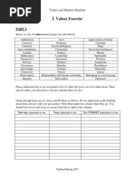 CTS-R Marking Criteria | PDF | Thought | Emotions