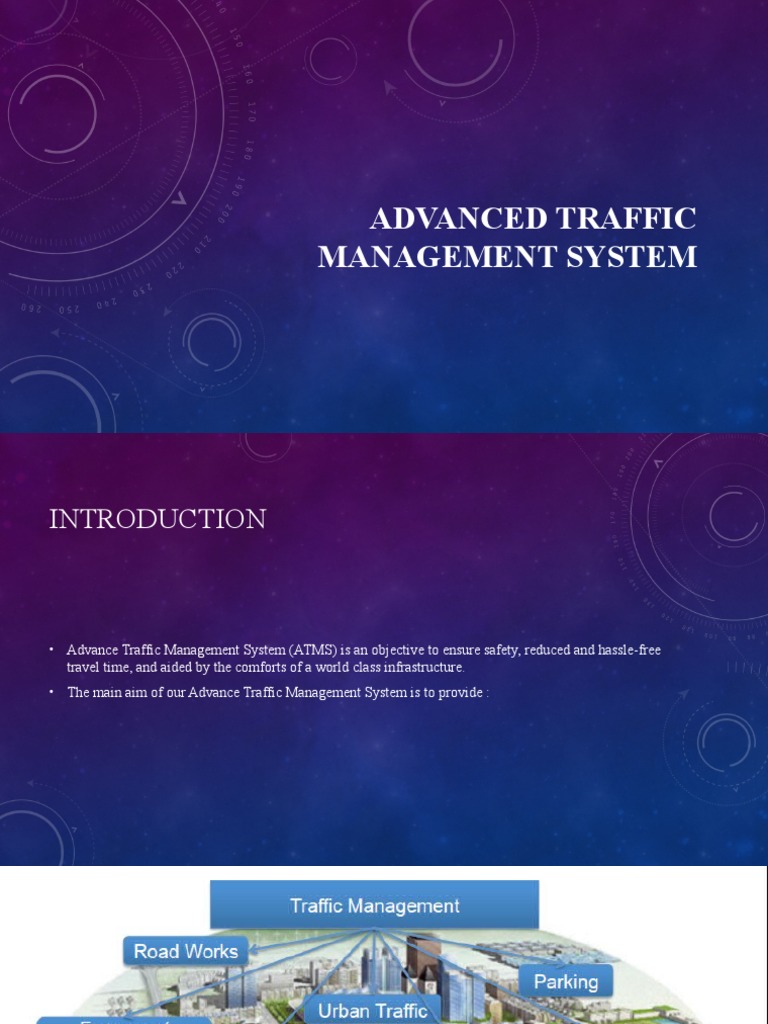 Advanced Traffic Management System Overview | PDF | Traffic | Traffic Light