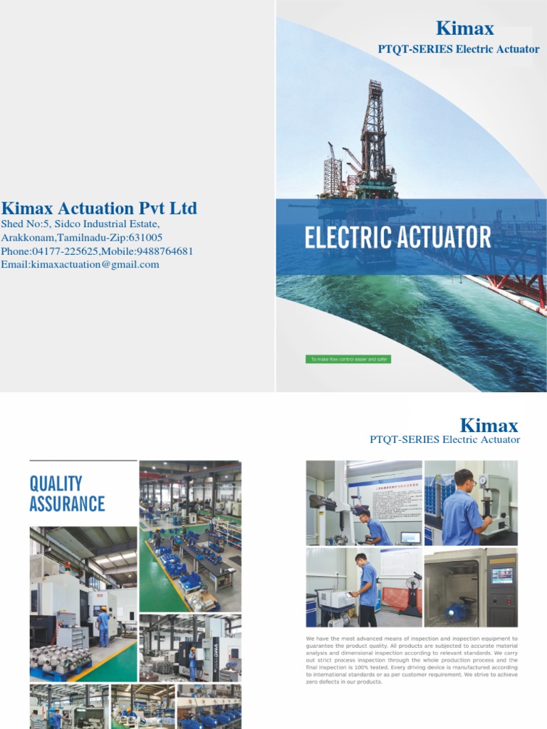 Exclusive Distributor for PTQT Actuators | PDF