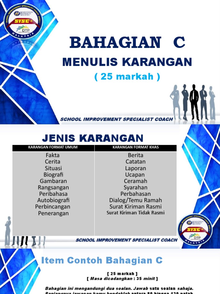 Bahagian C Menulis Karangan Pdf