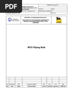 Piping Bulk MTO Input Template | PDF | Gas Technologies | Plumbing