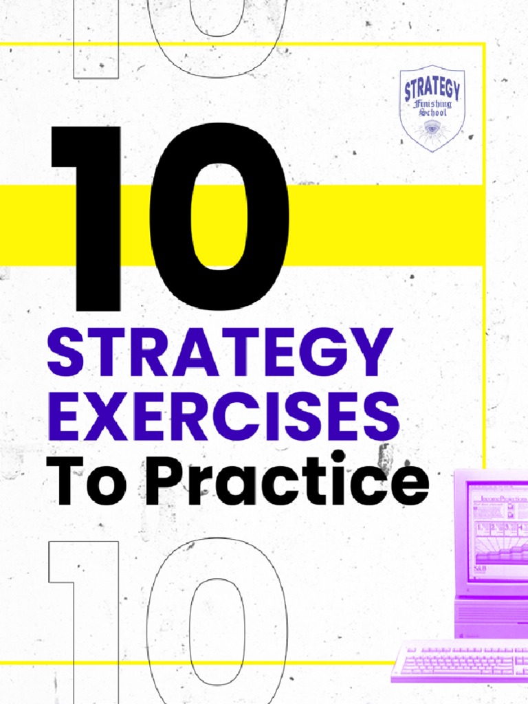 10 Strategy Exercises To Practice | Download Free PDF | Information ...