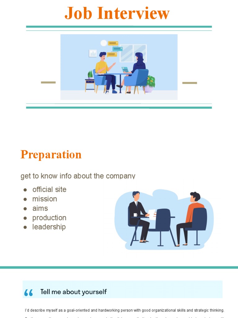 Job Interview | PDF | Sales | Marketing