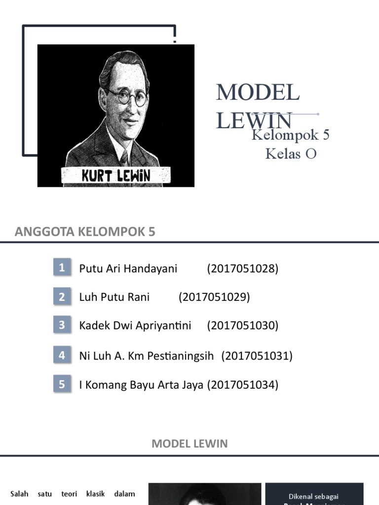 Model Perubahan Lewin | PDF