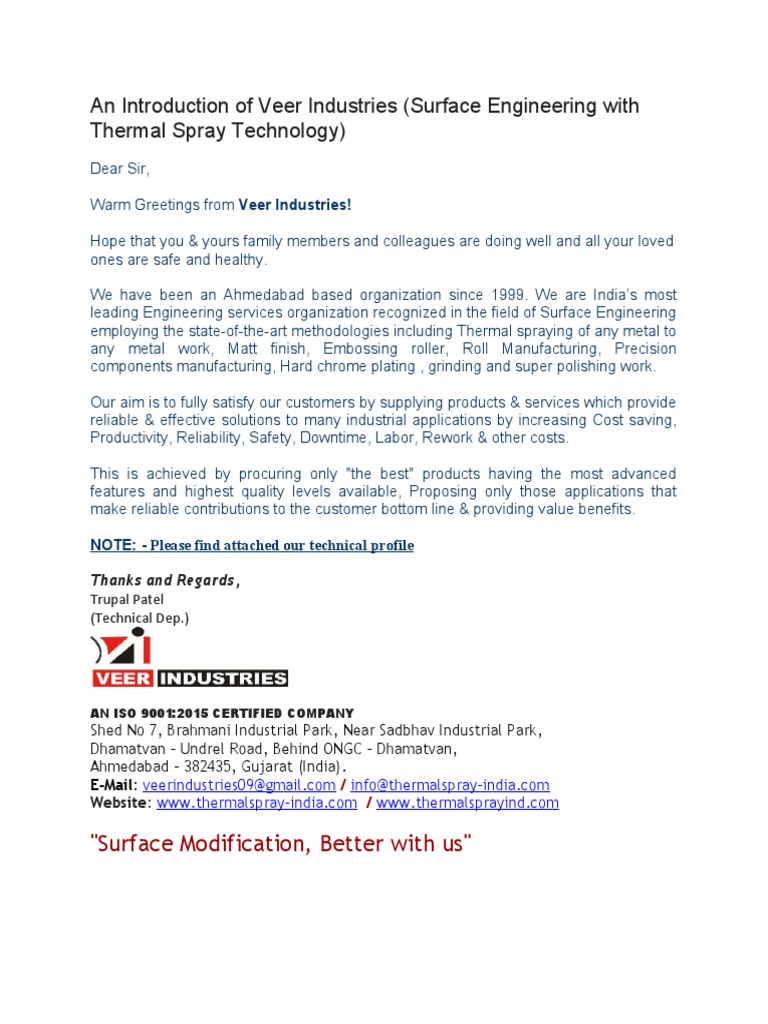 Introduction Mail 3 | PDF