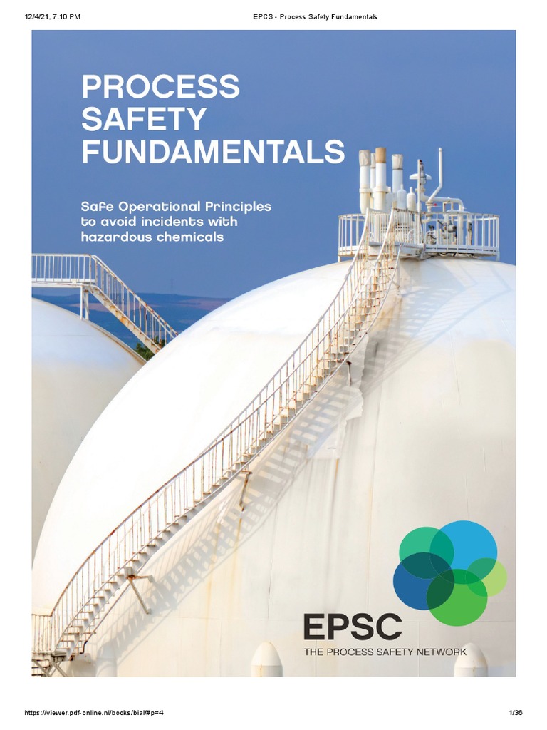 EPCS - Process Safety Fundamentals | PDF