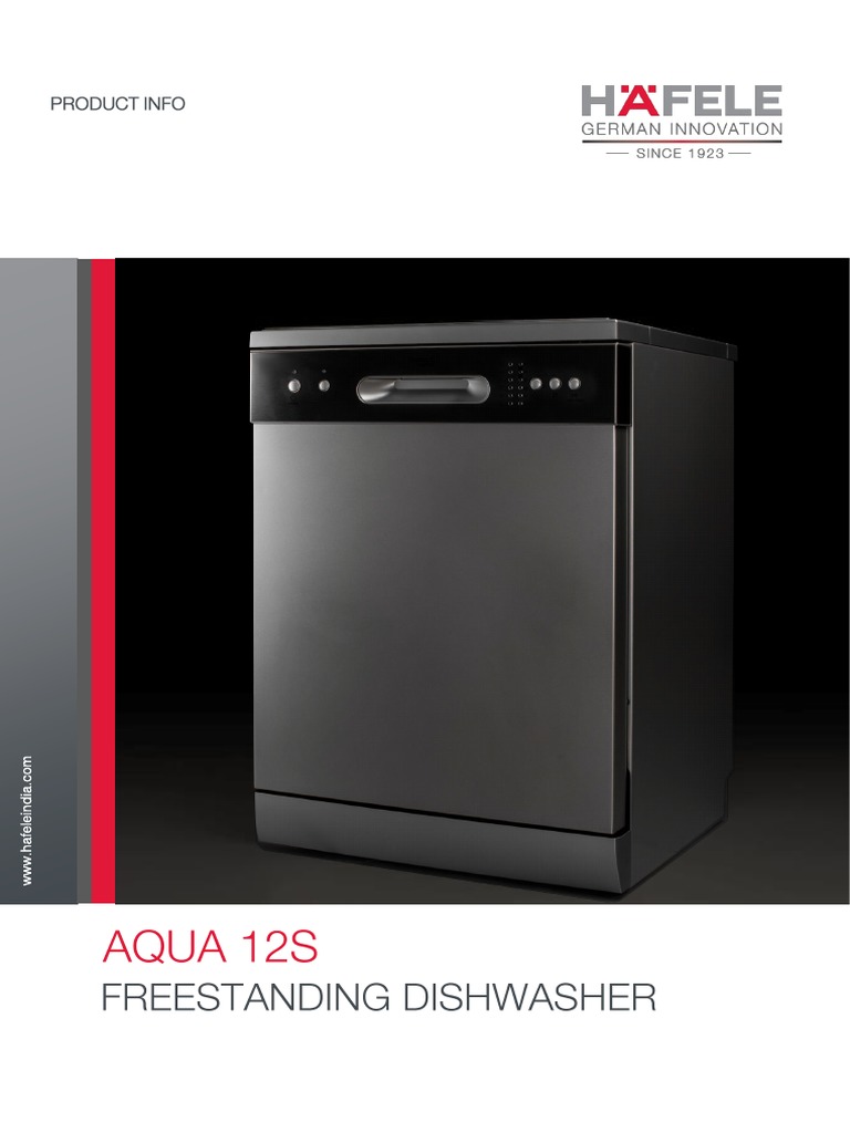 Aqua 12 S Dishwasher 2019 | PDF | Dishwasher | Home