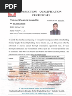 Hammar H20 Hydrostatic Release Unit Certificate | PDF