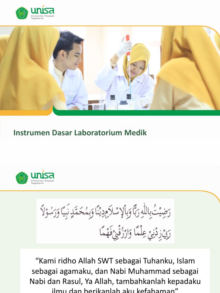 Instrumen Dasar Lab Medik | PDF