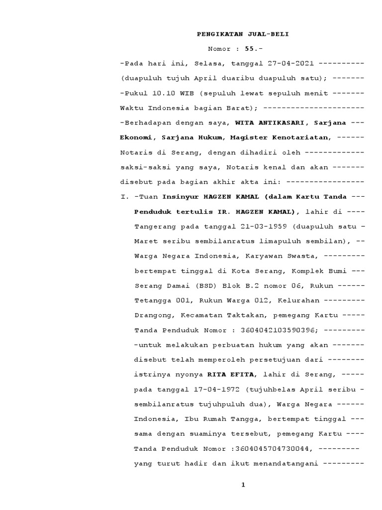 PJB Lunas (Yayasan Mira) | PDF