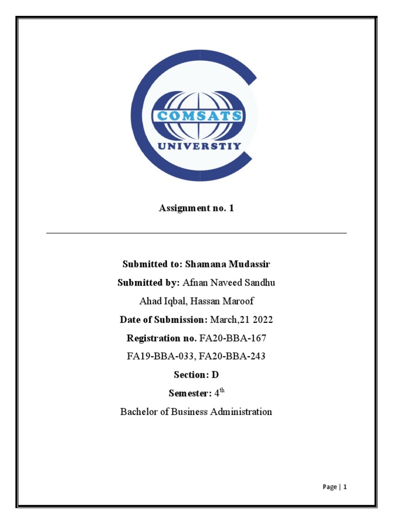 Islamyat Assignment | PDF | Muhammad | Quran