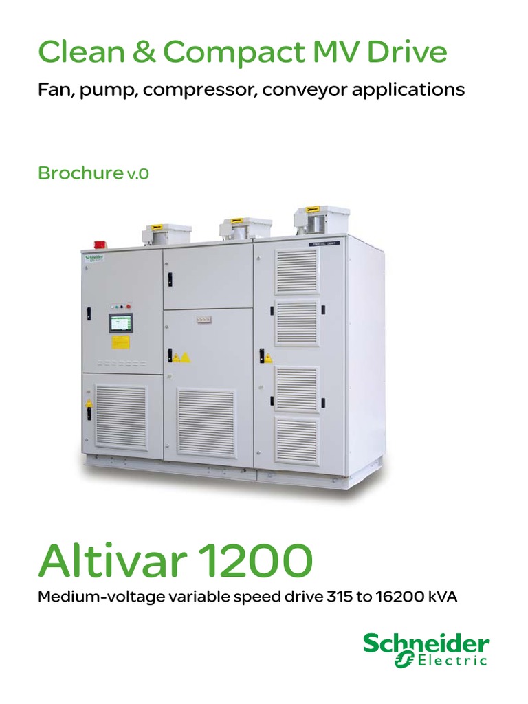 ATV1200 Brochure | PDF | Power Inverter | Electric Motor