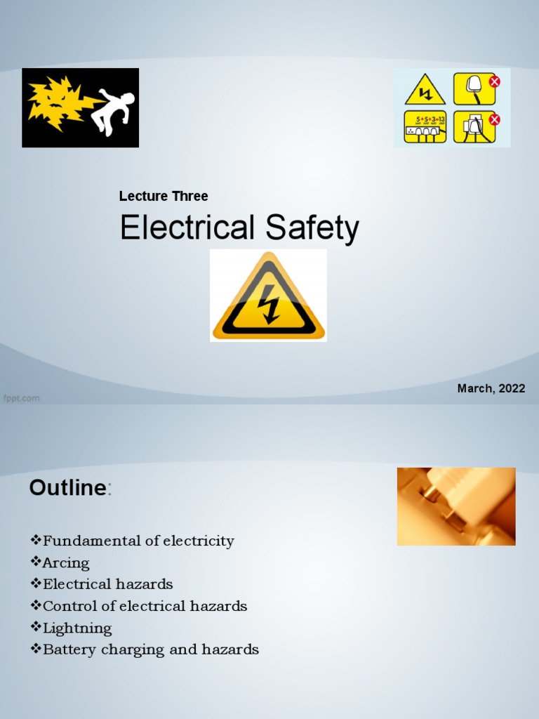 CHP 3... Electrical Safety | PDF | Electrical Resistance And Conductance | Electricity