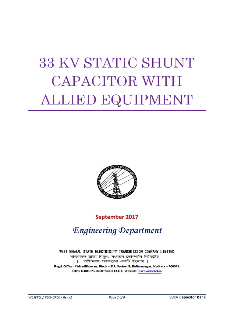 CAPACITOR BANK - Rev 2 | PDF | Capacitor | Inductor