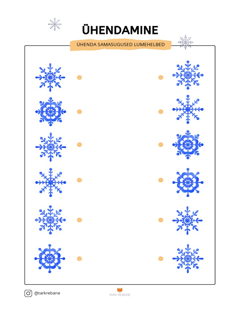 Joulud Toolehed Lastele Tark Rebane | PDF
