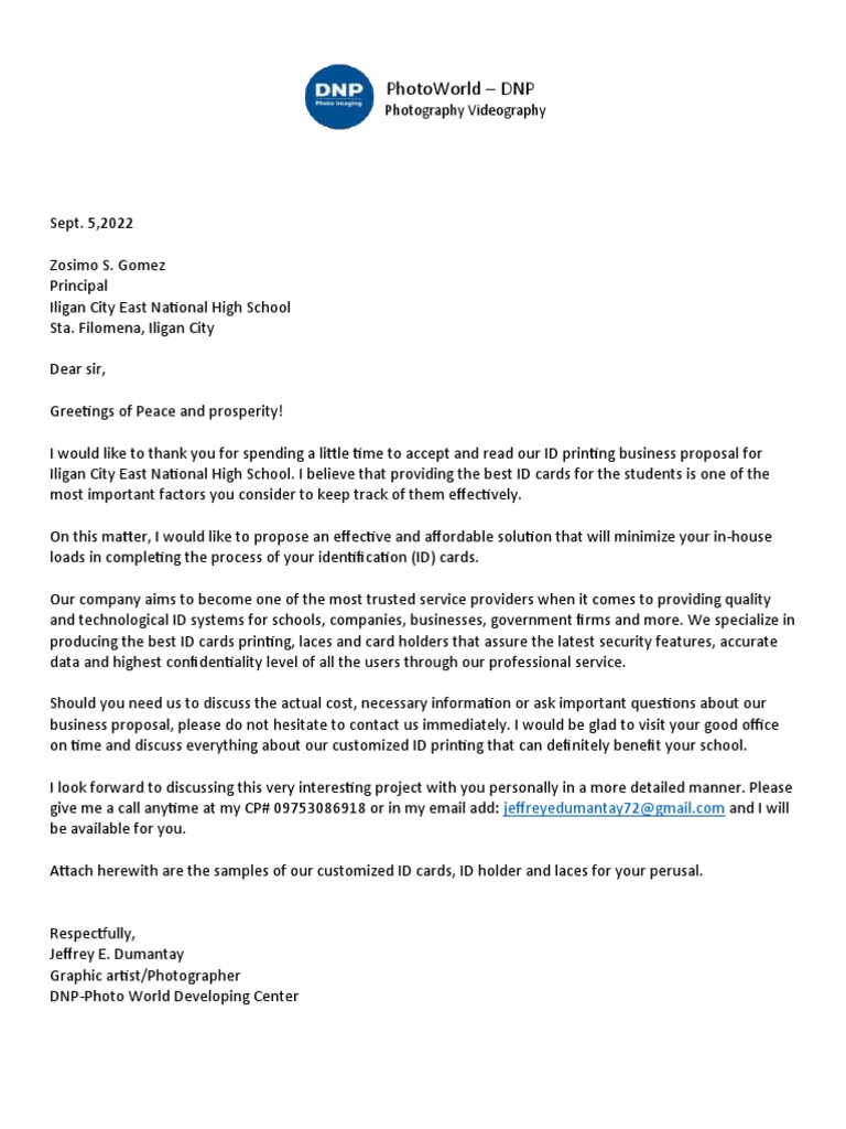 ID-Printing-proposal | PDF