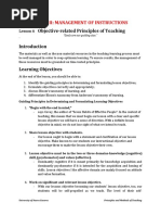 ASSESSMENT OF LEARNING 1 - Module 1 | PDF | Educational Assessment ...