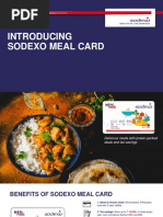Tech Mahindra Meal Card Benefits Guide | PDF | Debit Card | Personal ...