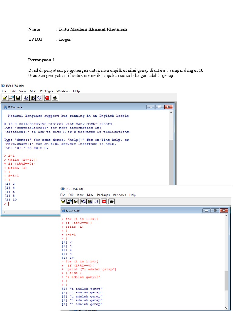 Diskusi 8 Komputer I | PDF | Metode & Bahan Ajar