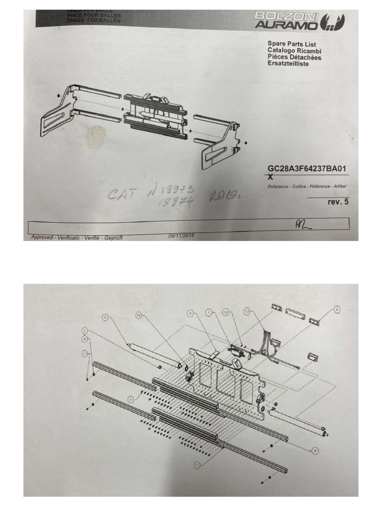 Bolzoni Auramo Bail Clamp GC28A3F64237BA01 | PDF