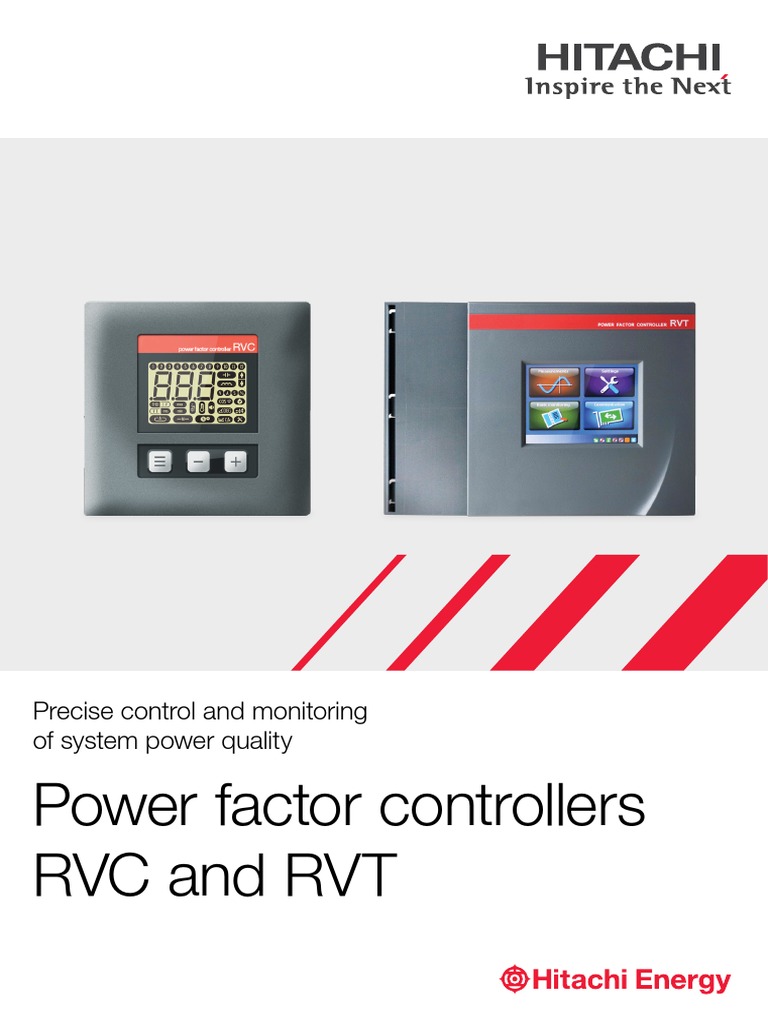 Hitachi Energy Power Factor Controller RVC RVT | PDF | Electrical Grid ...