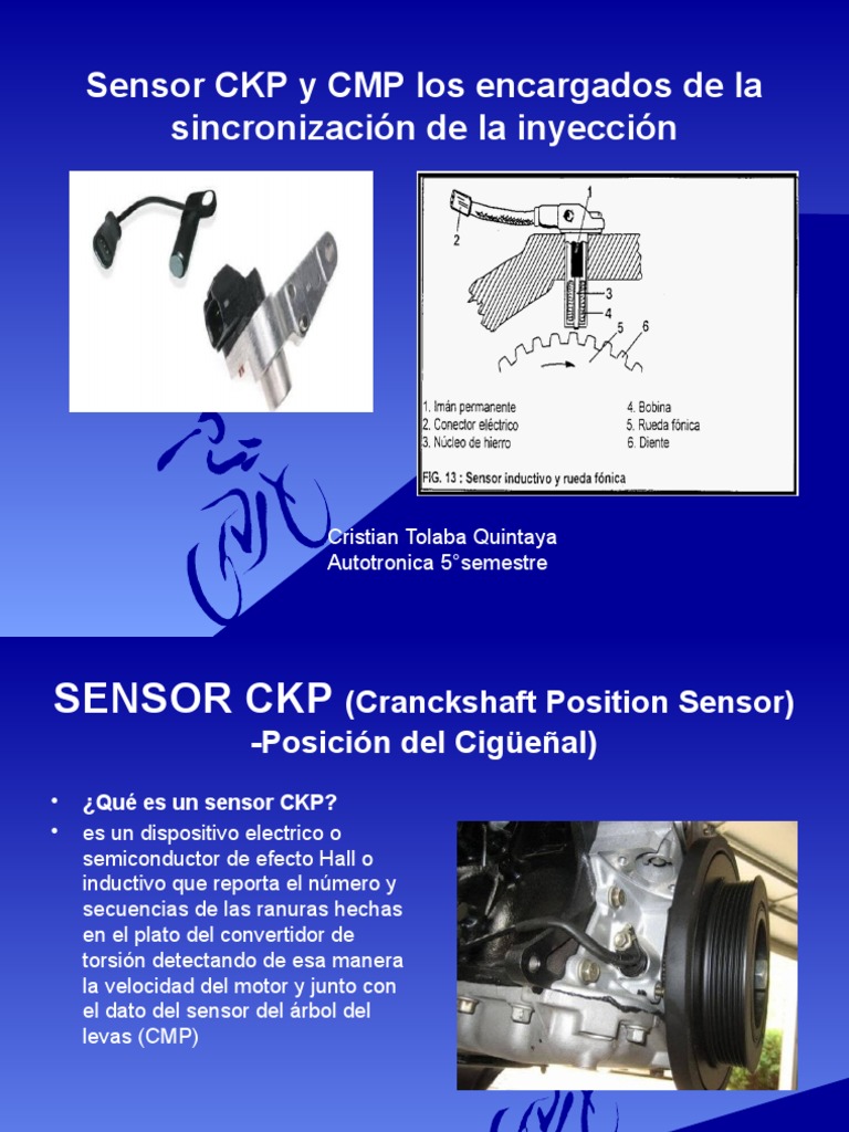 Sensor CKP y CMP Los Encargados de La | PDF | Sensor | Relé